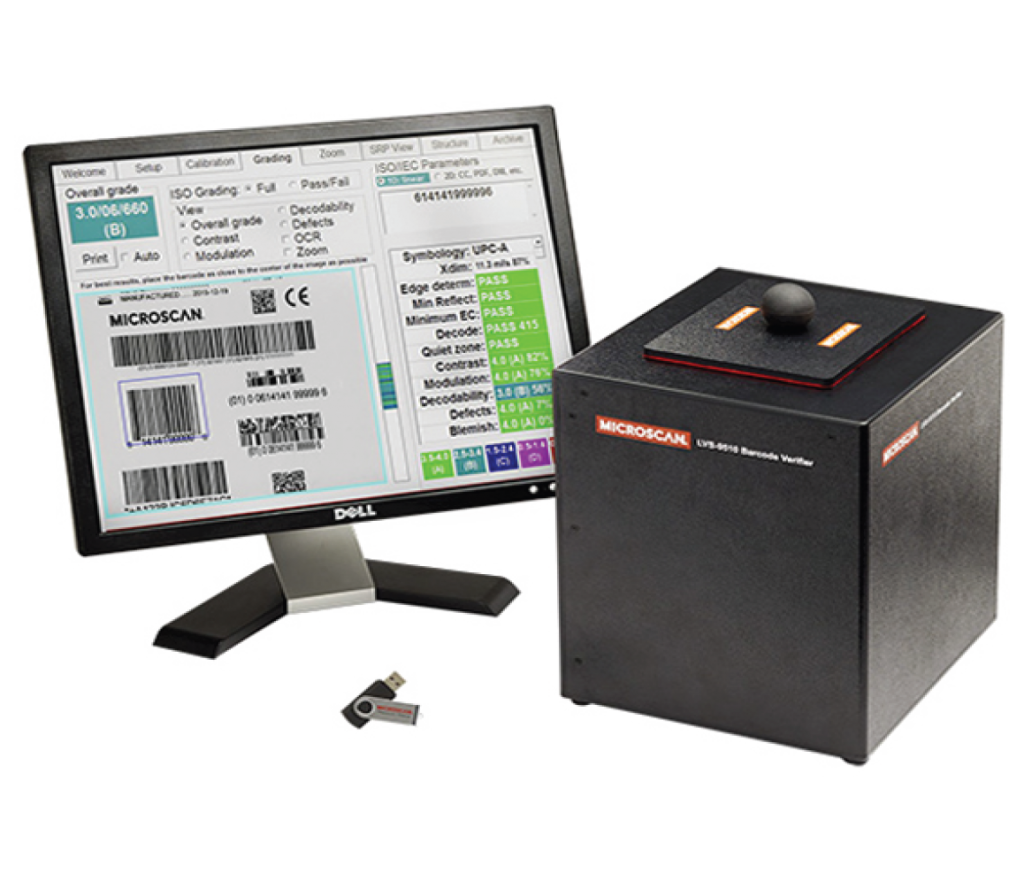 Prüfgerät OMRON-LVS 9510 – Desktop Barcode Verifizierungssystem