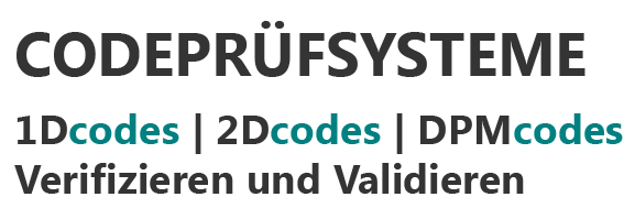 WYRWAL IDENT - Codeprüfung auf höchstem Niveau - Barcodeprüfgeräte